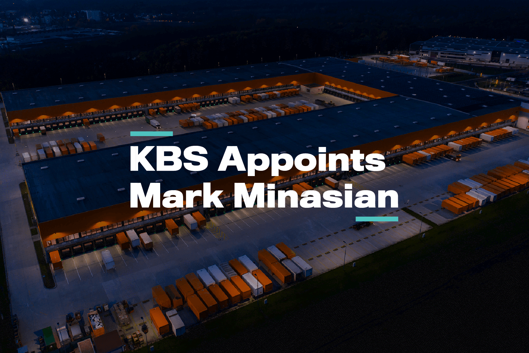 KBS Announces the Appointment of Mark Minasian as Chief Executive Officer | KBS