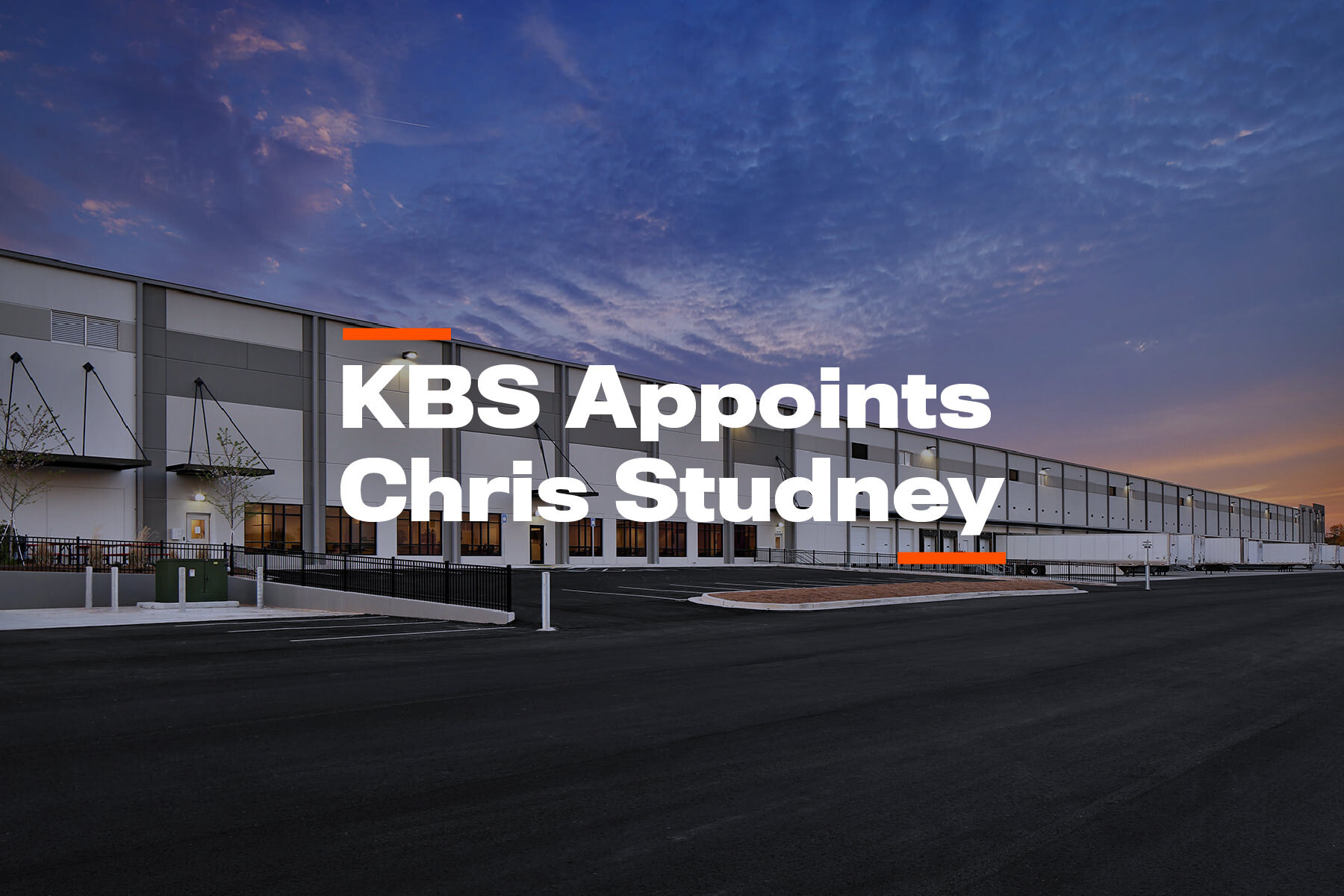 KBS Appoints Chris Studney, Chief Commercial Officer | KBS